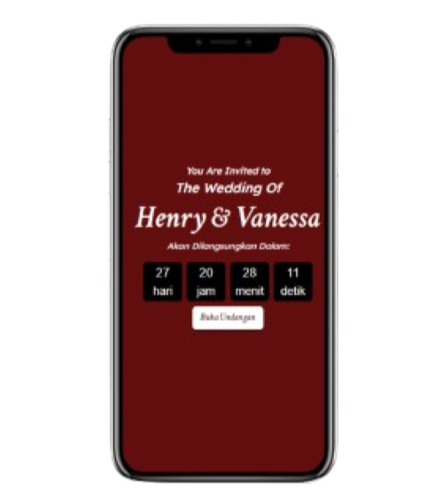 Digital Wedding Invitation