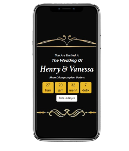 Digital Wedding Invitation